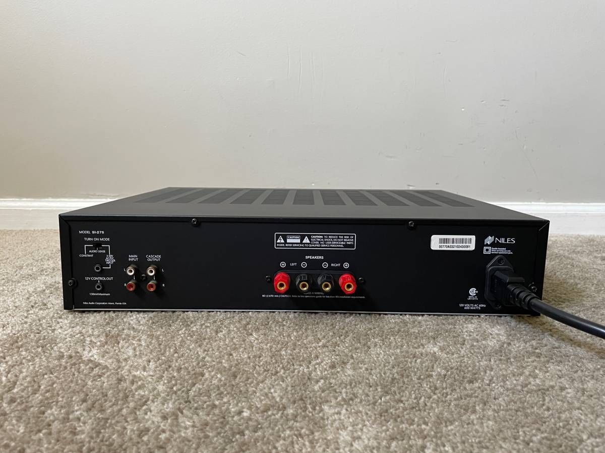 Niles SI-275 2 Channel Home Stereo Power Amplifier Amp for Sale in ...