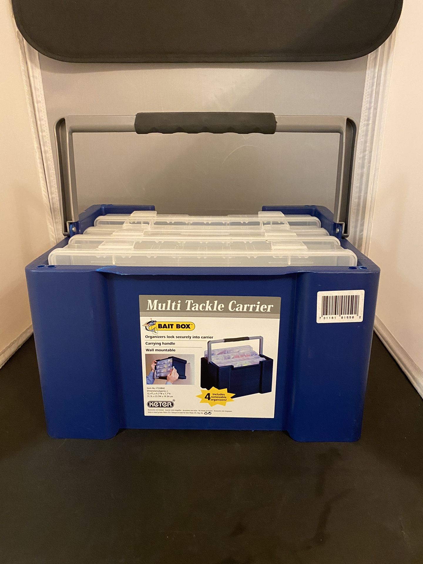 Keter Bait Box Multi Tackle Carrier Organizer. for Sale in Milwaukee ...