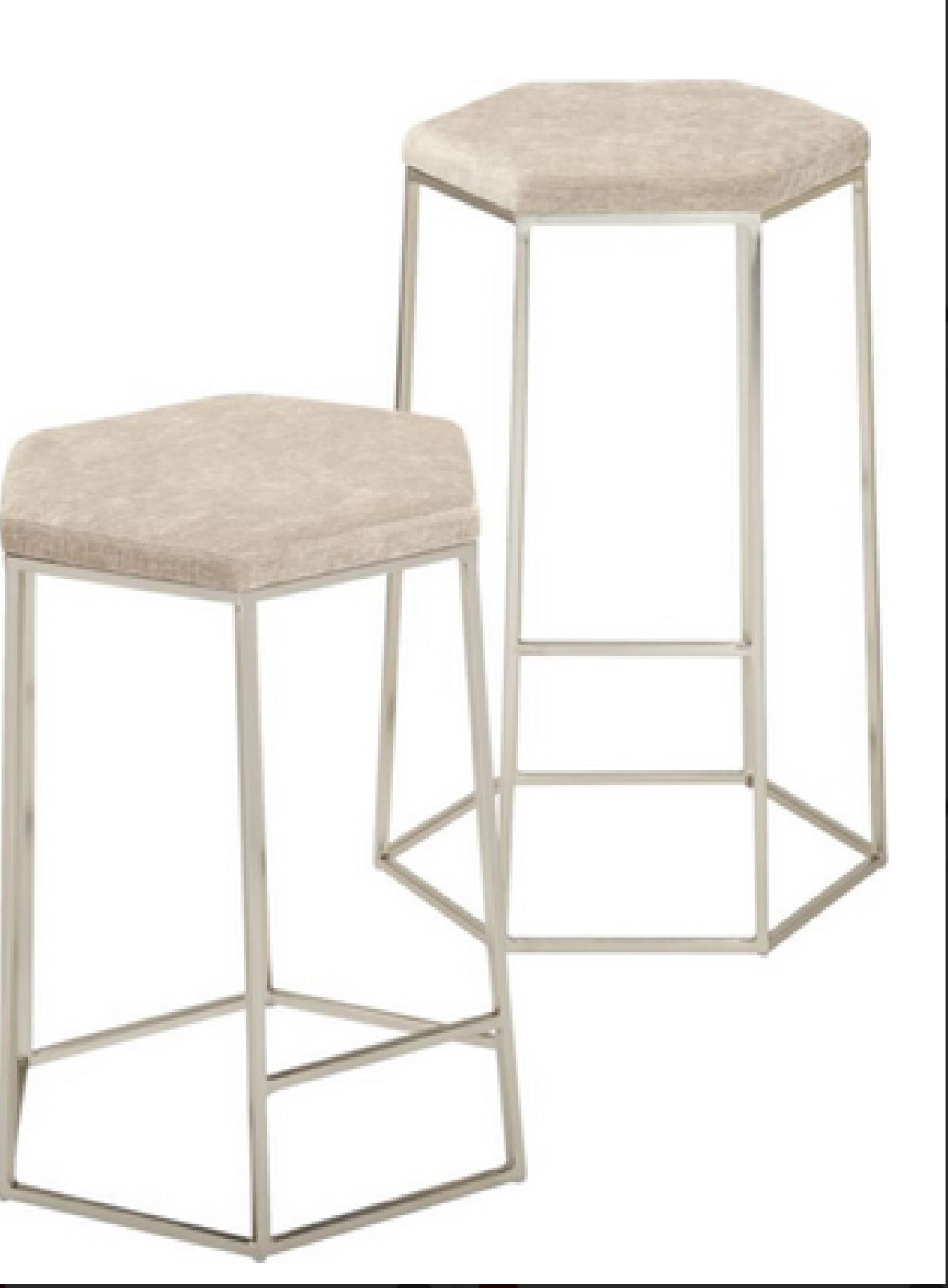 CB2 30” Hex Bar Stools (set of 2) for Sale in Seattle, WA - OfferUp