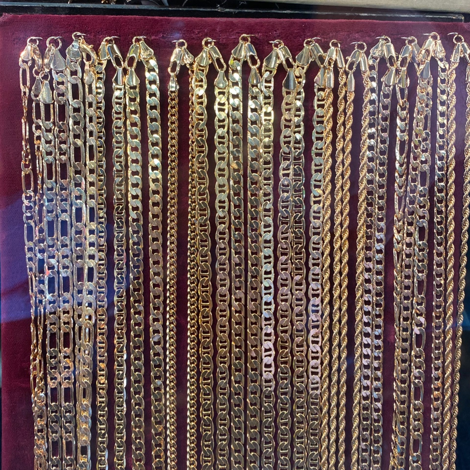 Brand New 24” Gold Plated Chains for Sale in Kissimmee, FL - OfferUp