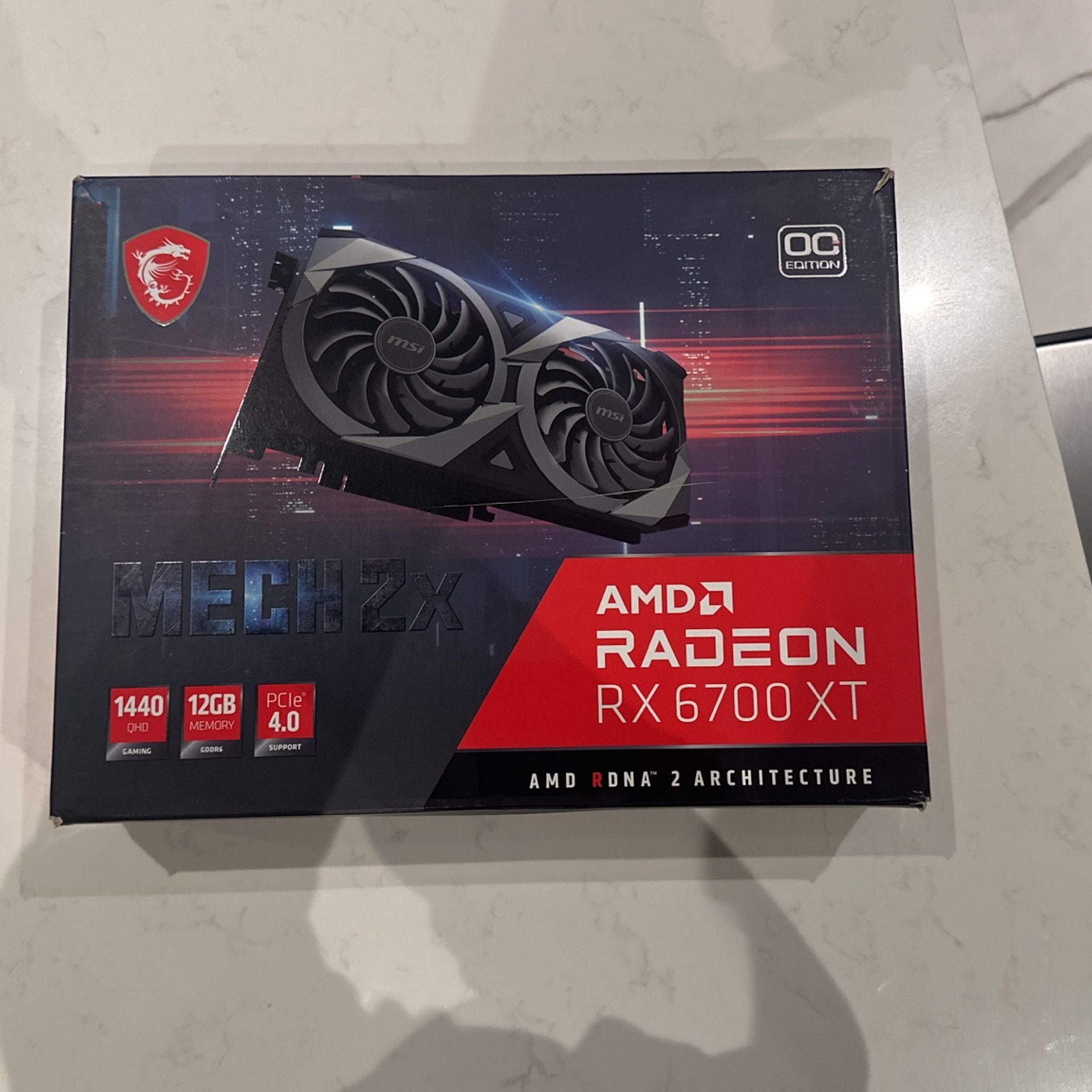 GRAPHIC CARD AMD RADEON RX 6700 XT 128Gb for Sale in Fort Lauderdale ...