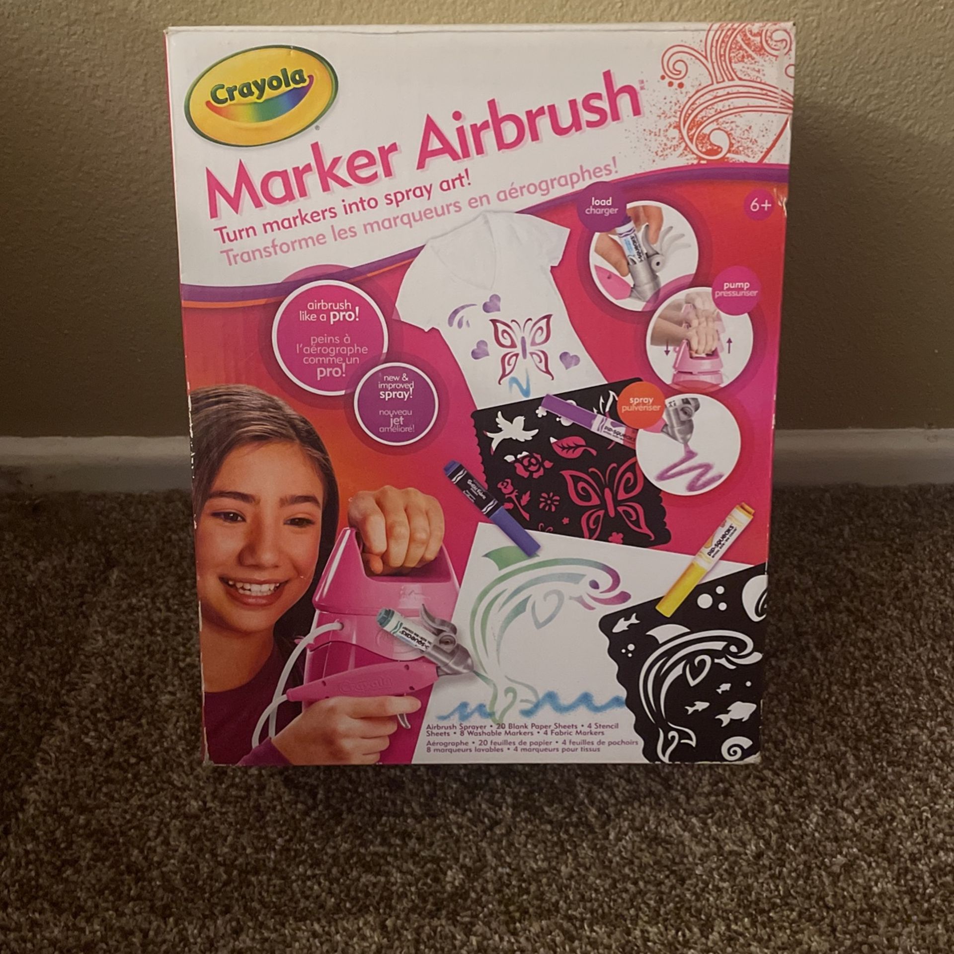 Crayola Marker Airbrush Pink
