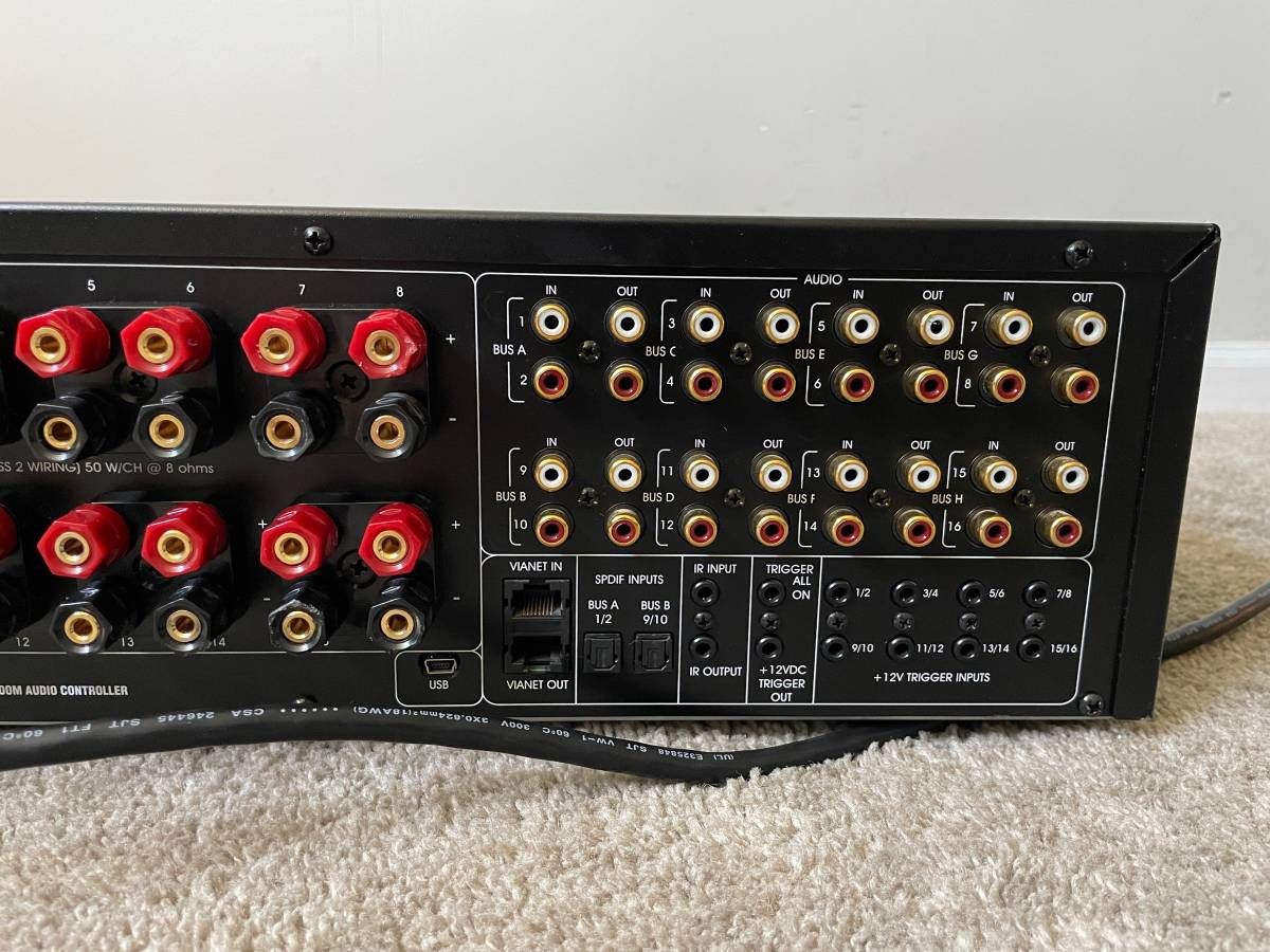 ELAN S1616A 16 Channel Multi Room Home Stereo Integrated Amplifier for Sale in Mount Prospect ...