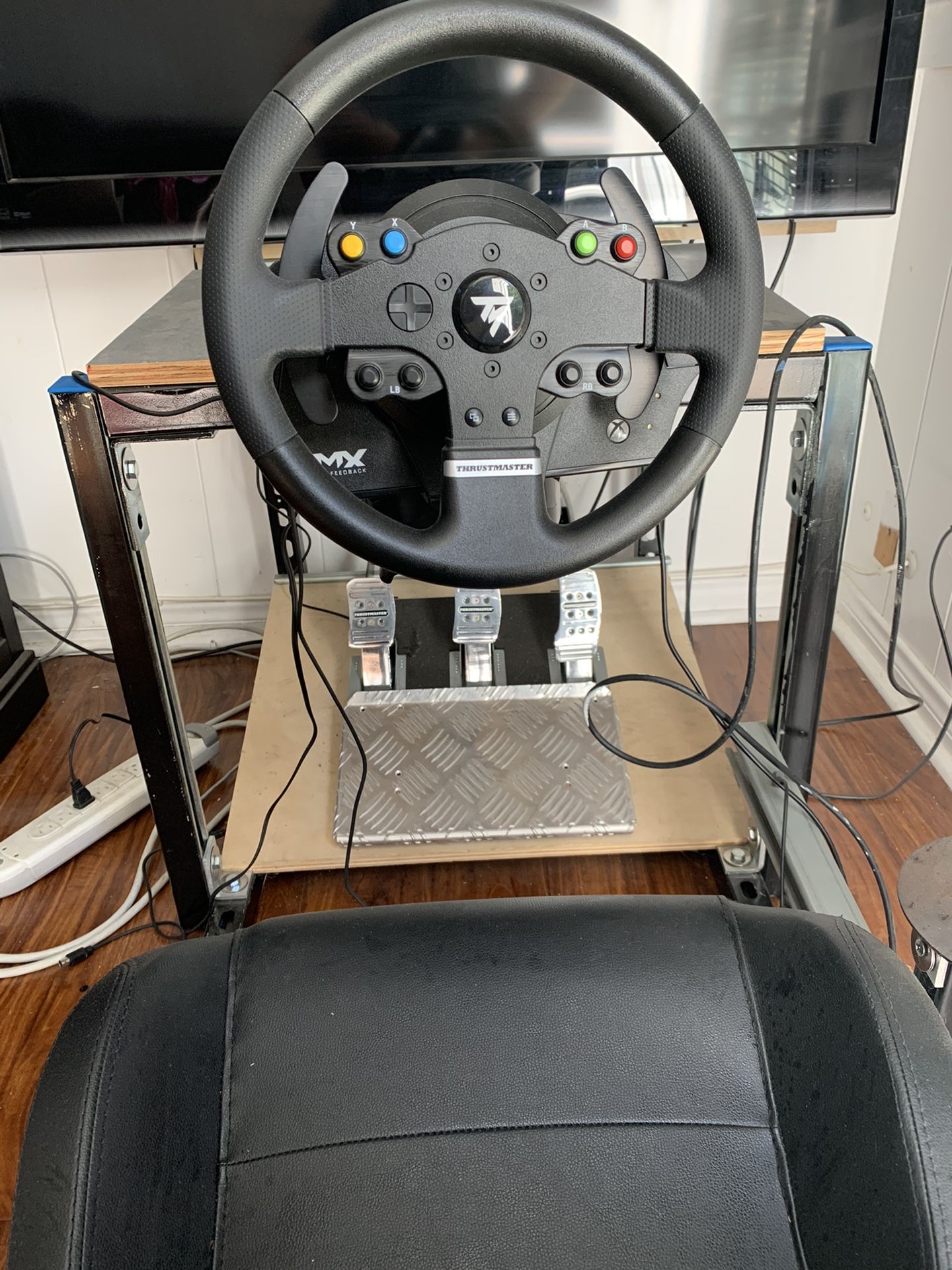 Driving Simulator for Xbox (with pedals and steering wheel)! for Sale ...