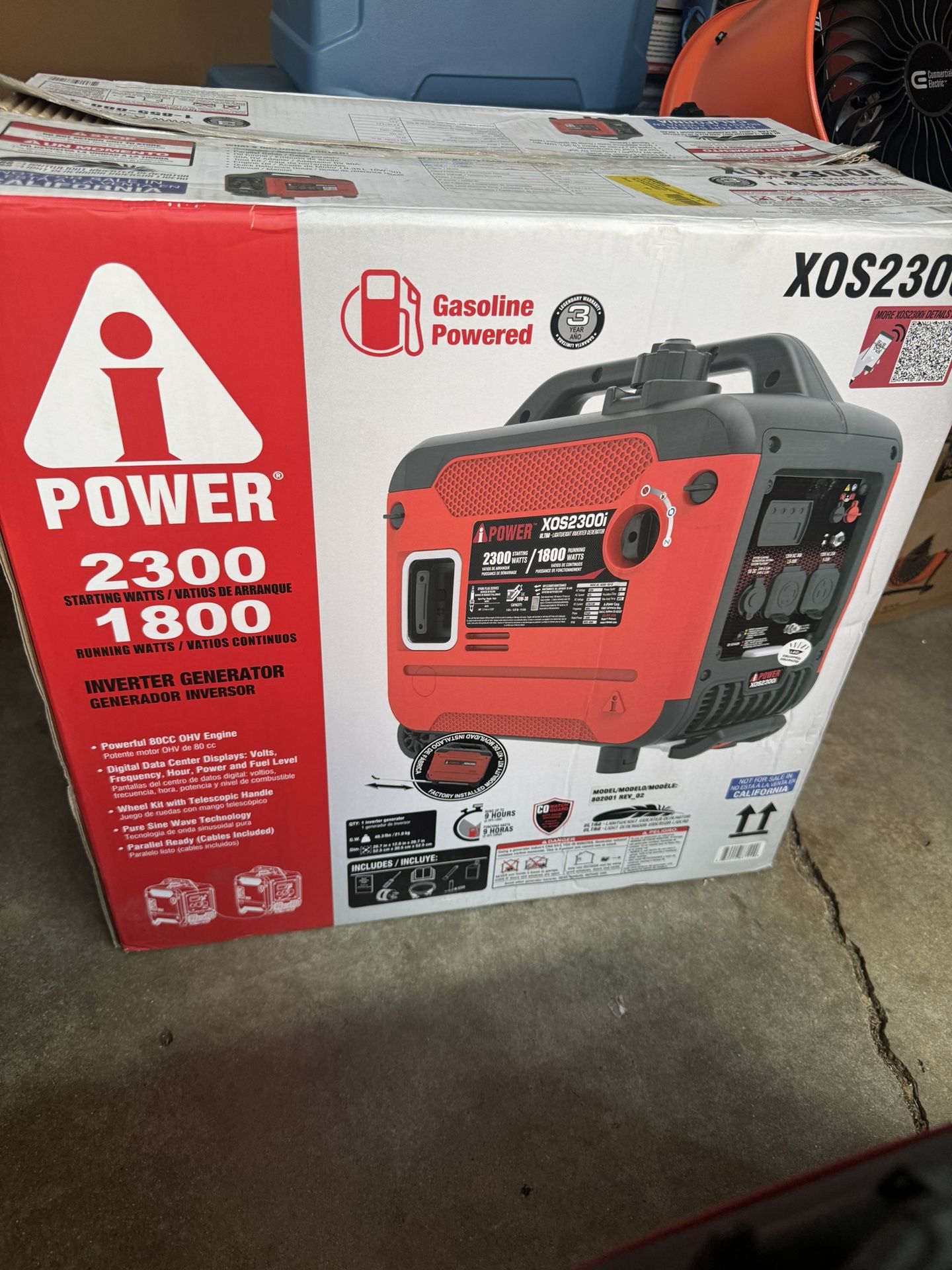 A-iPower ★ （4.6） 791 A-iPower 2300 Watt Portable Generator Inverter ...