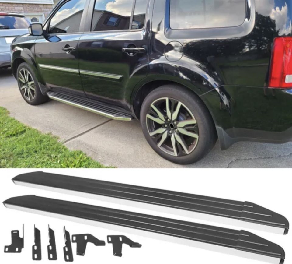 09-15 Honda Pilot V2 StyleAluminum Running Boards Side Step Bar for ...