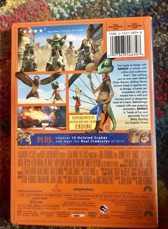 Rango Dvd