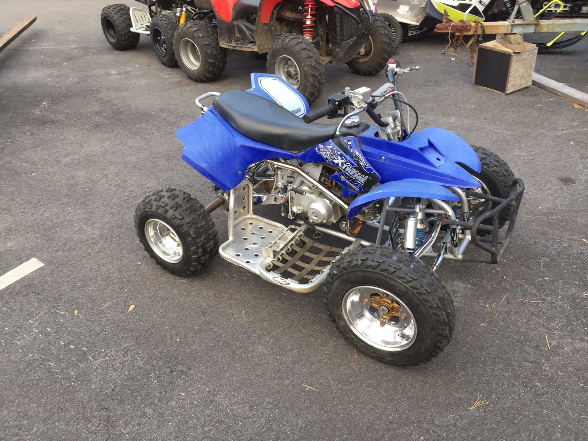 2007 Xtreme Typhoon 90cc 4 stroke atv will trade for Sale in Westford ...