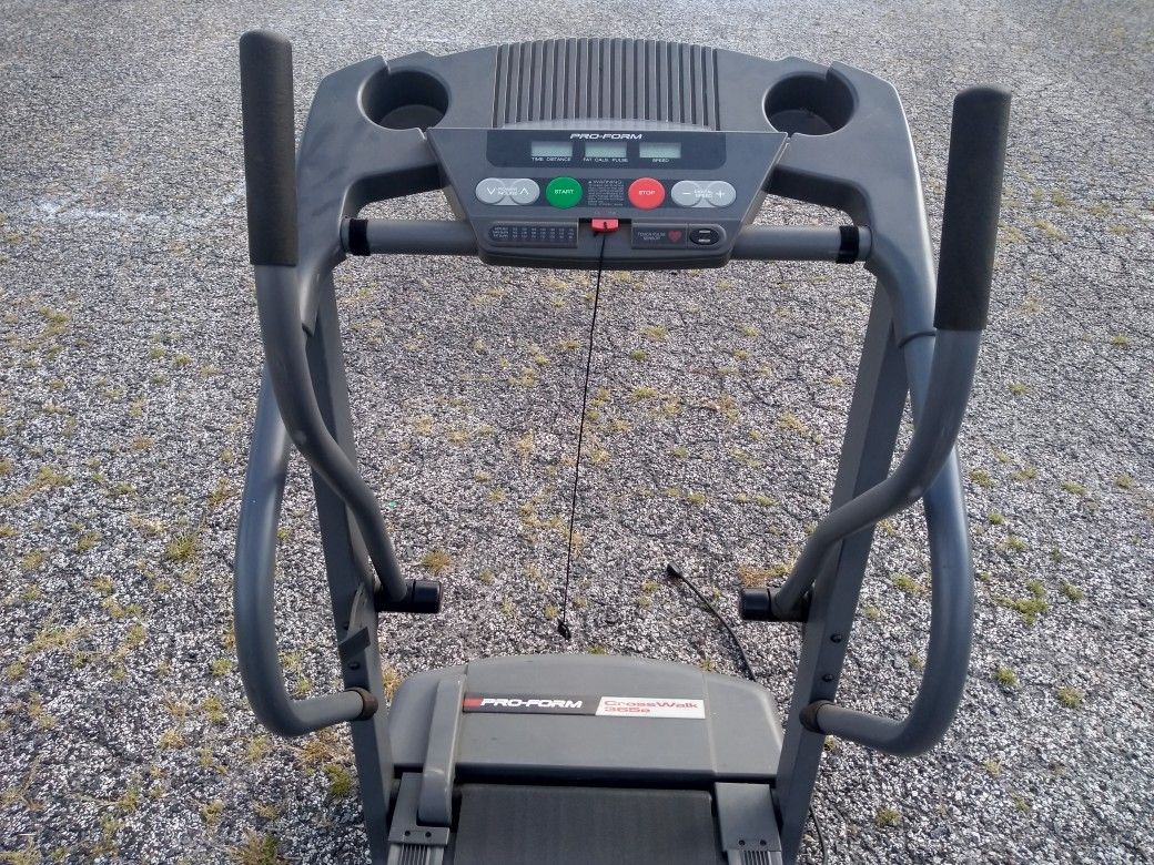 ProForm crosswalk treadmill excellent new condition works perfectly ...