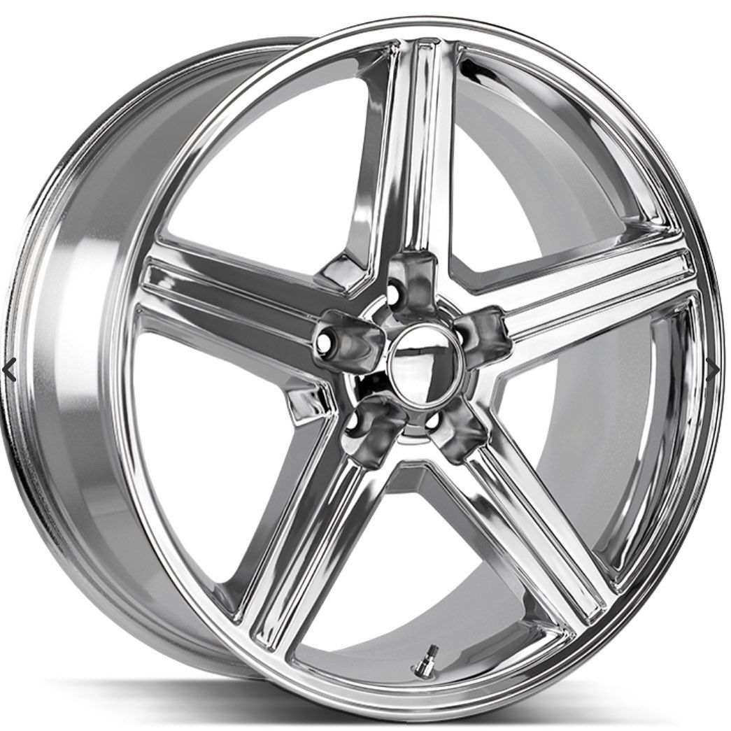 New (4) 22” inch IROC “Style” Triple Chrome Wheels Rims 5 Lug {No ...