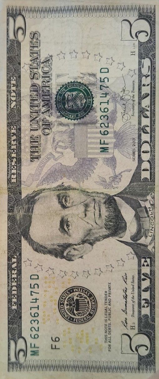 2013 $5 bill. for Sale in Seminole, FL - OfferUp