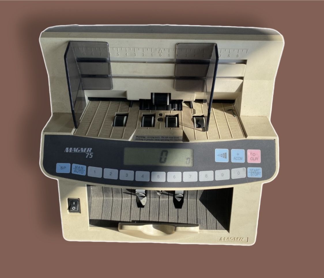 Magner 75 High Speed Bill Counter for Sale in Alta Loma, CA - OfferUp