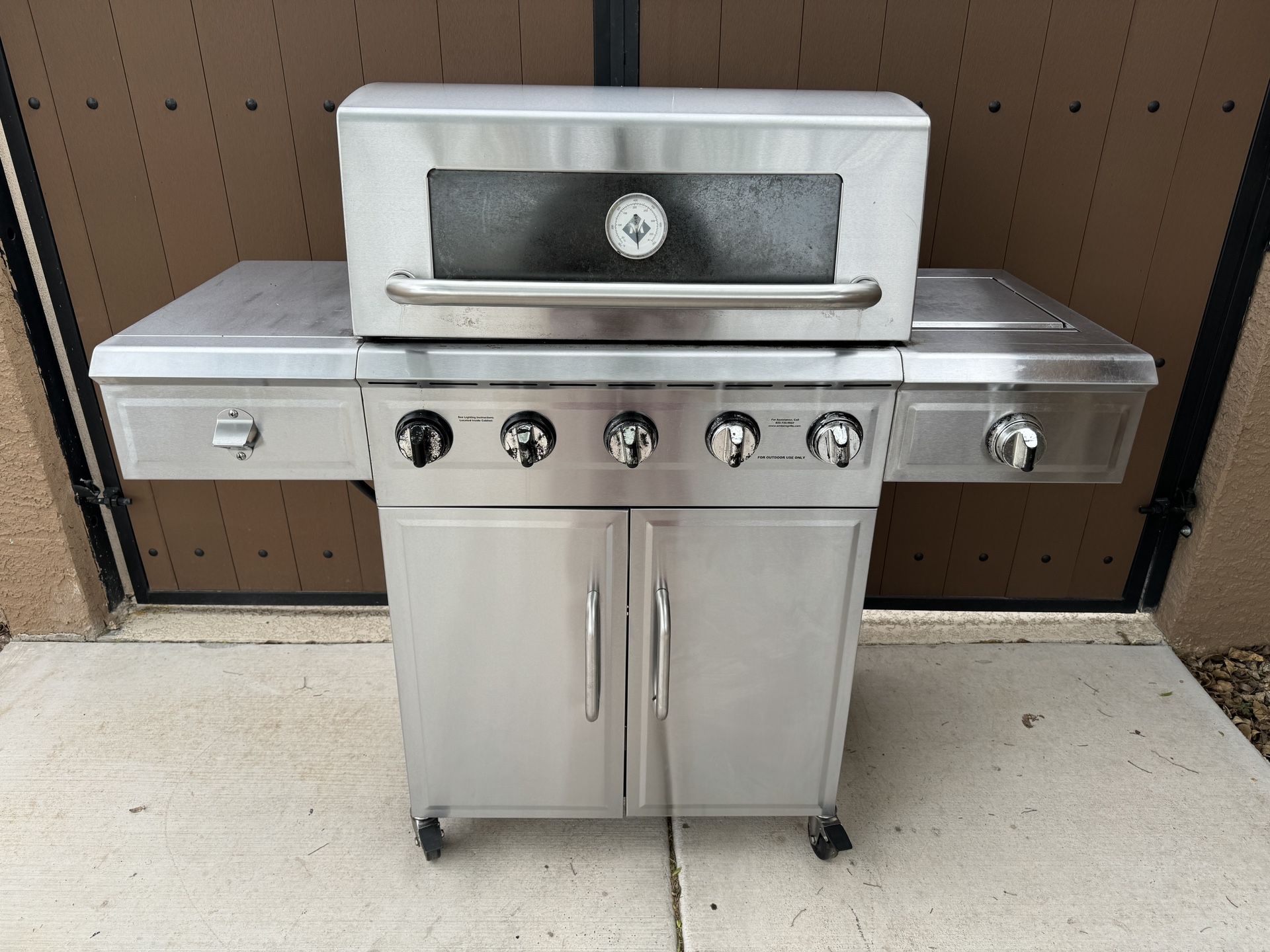 Members Mark Grill, 5 Burner, Side Burner - $215 OBO for Sale in ...