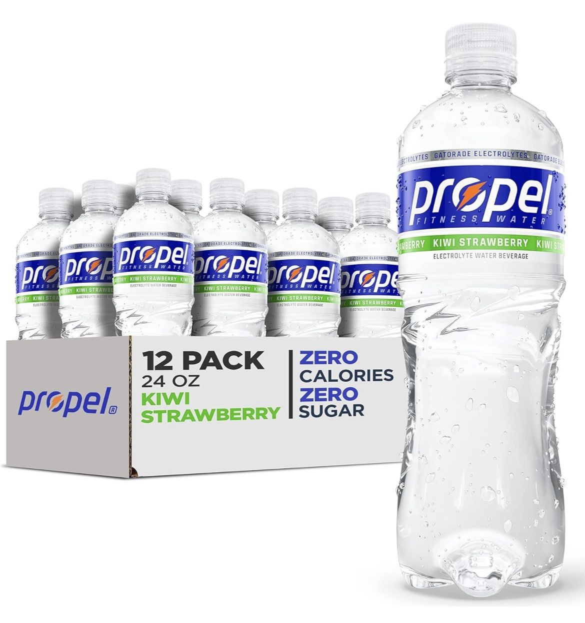 Propel, Kiwi Strawberry, Zero Calorie Water Beverage with Electrolytes ...