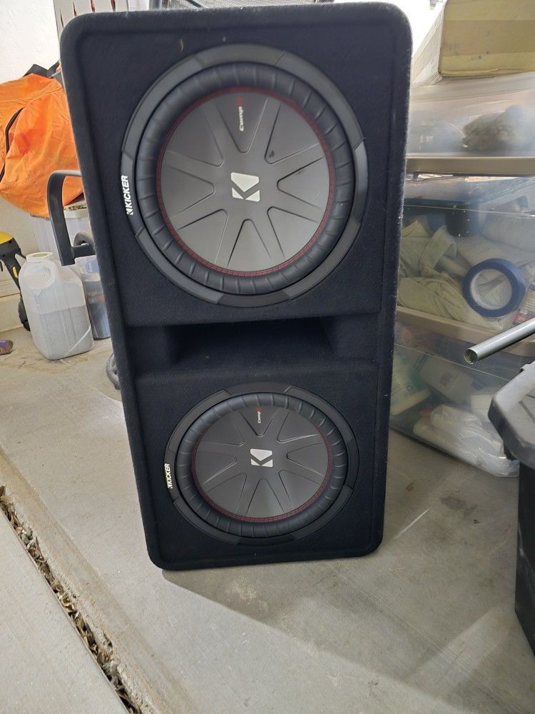 Kicker Comp R 12's for Sale in Eleven Mile, AZ - OfferUp