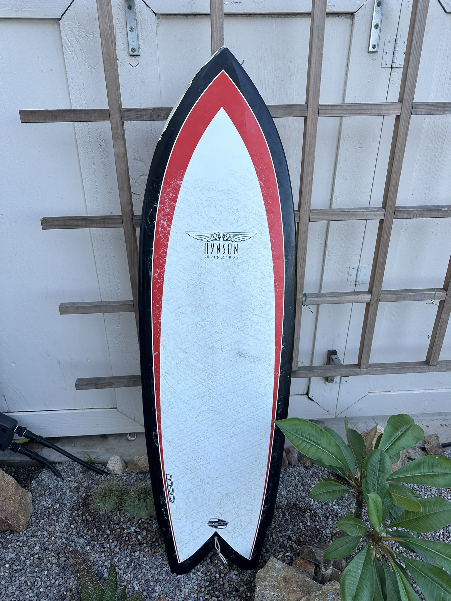 Surfboard Hynson Black knight 5’6” Fish for Sale in San Diego, CA - OfferUp