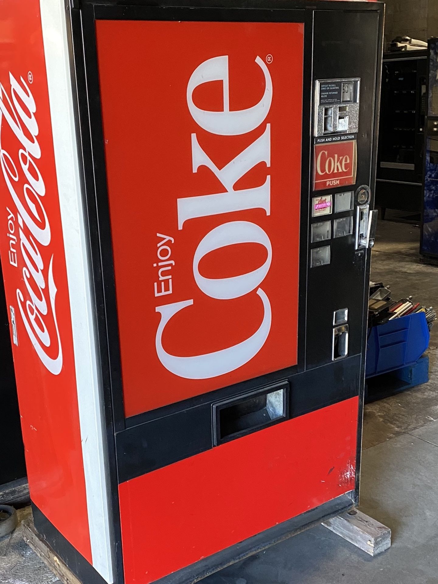 Vintage Coke Vending Machines