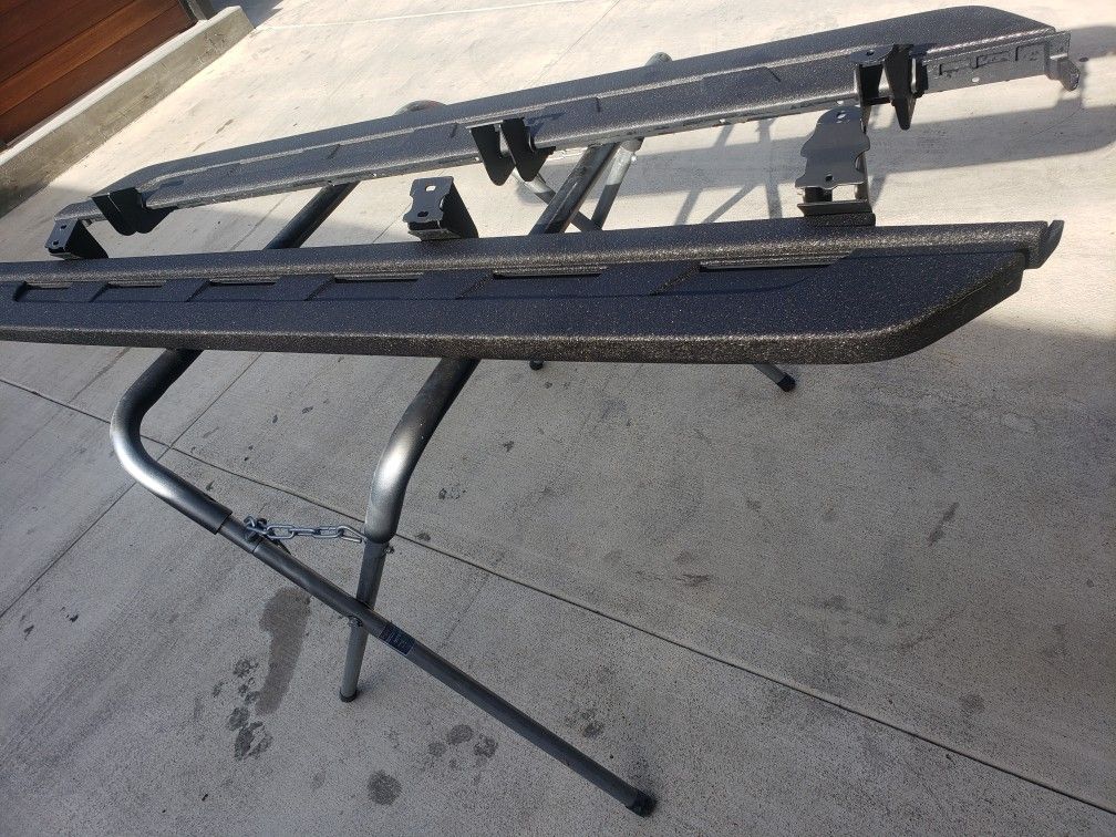 2019 TOYOTA TUNDRA. USED OEM TUNDRA TRD PRO RUNNING BOARDS for Sale in ...