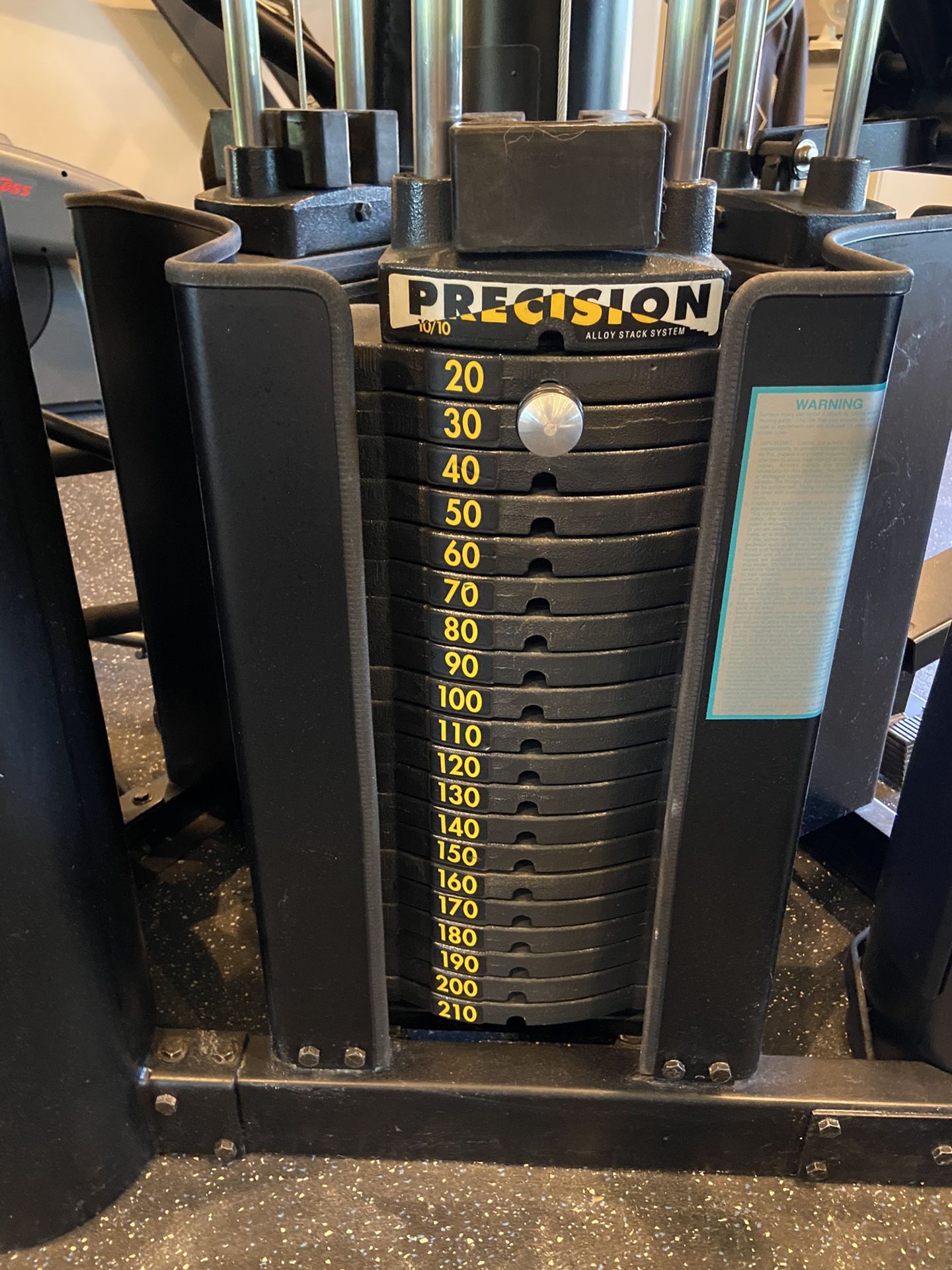 VECTRA Fitness 4800 4-stack home gym / weight machine / exercise ...