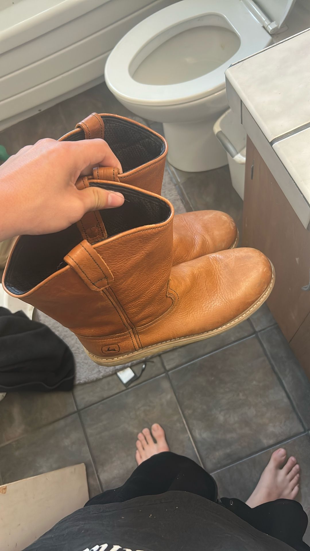 John Deer work boots for Sale in Hanford, CA - OfferUp