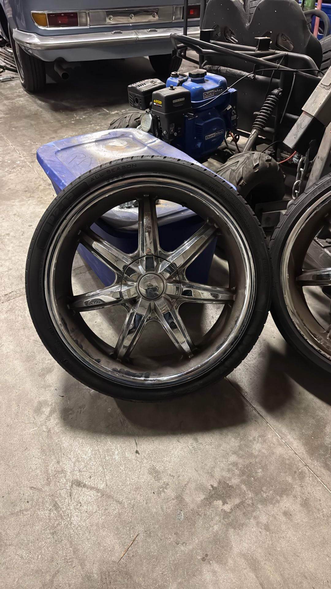4-20” Chrome Wheels Universal Two Sizes for Sale in Temecula, CA - OfferUp