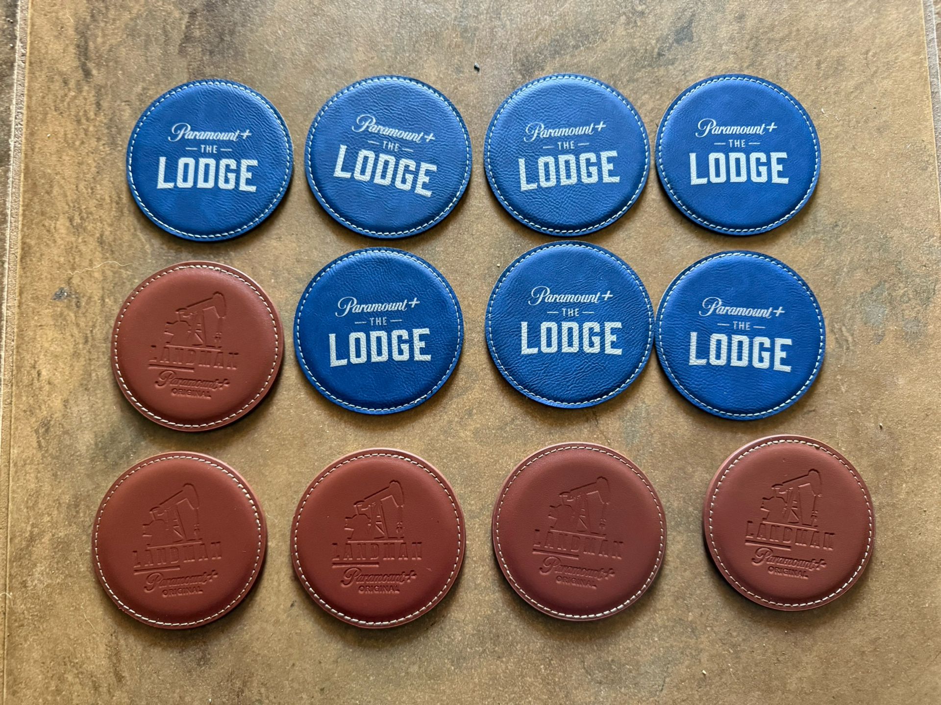 2025 SDCC Comic Con Exclusive Paramount Plus The Lodge Landman Coaster ...