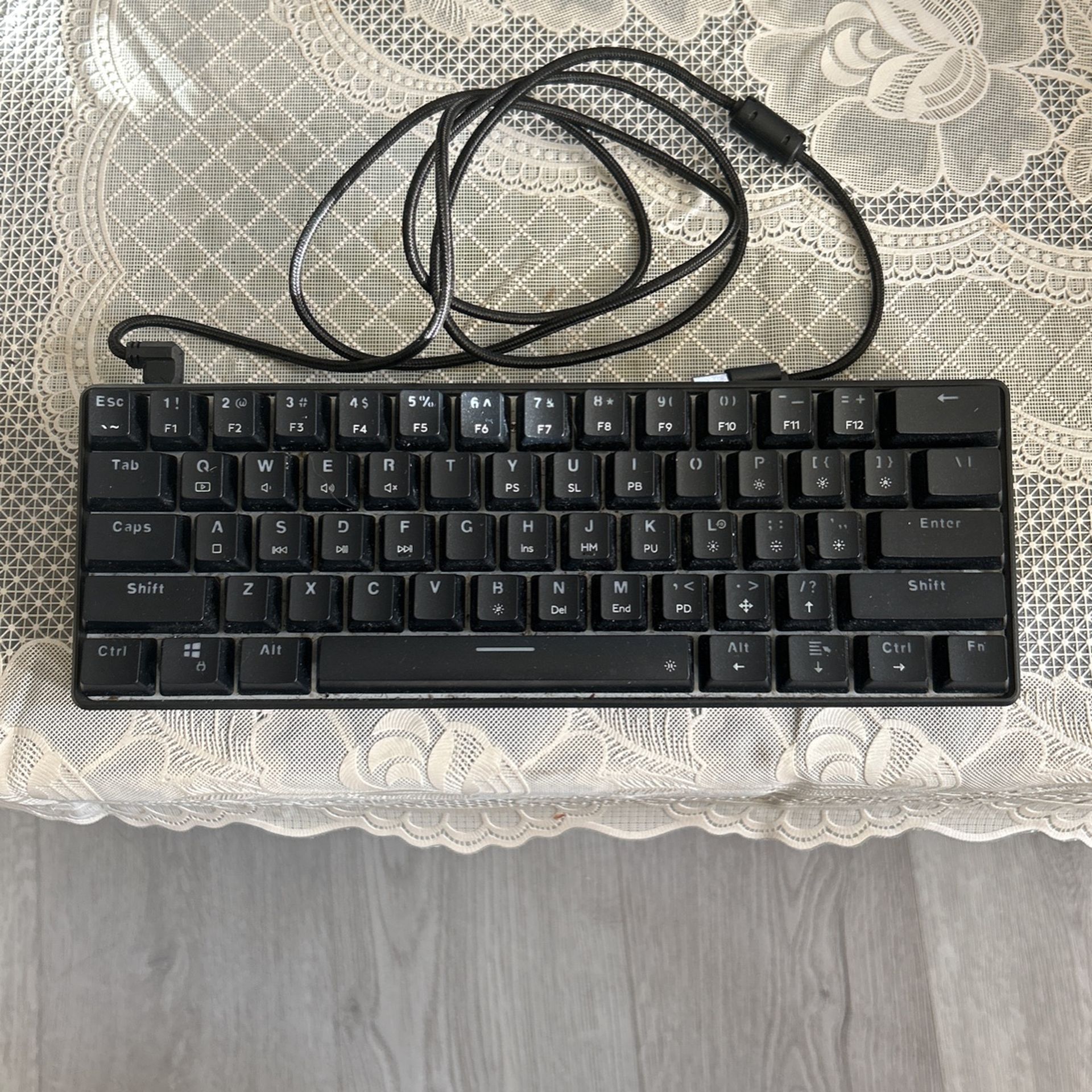 RGB Punkston 60% Mechanical Keyboard Red Switch for Sale in Garden ...
