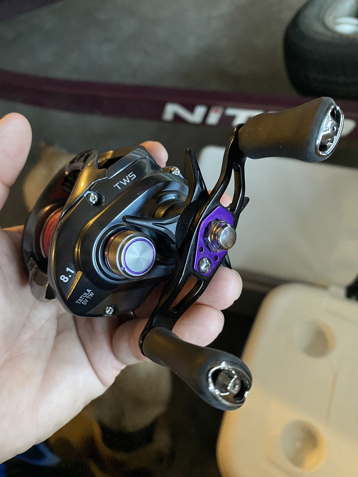 JDM Daiwa TWS SV TW Tatula Baitcasting Reel 8.1 for Sale in Las Vegas, NV - OfferUp