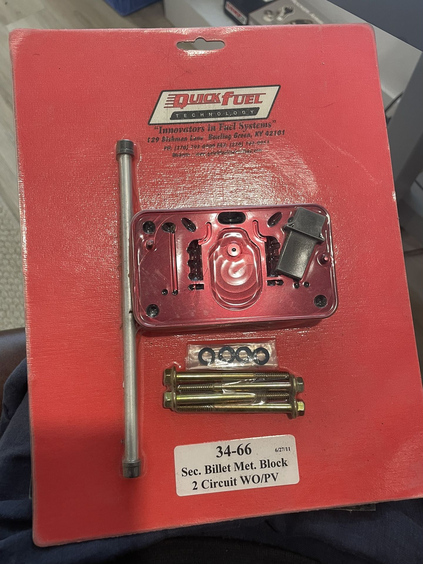 Quick Fuel 34-4QFT Billet Metering Block Standard Calibration for Sale ...