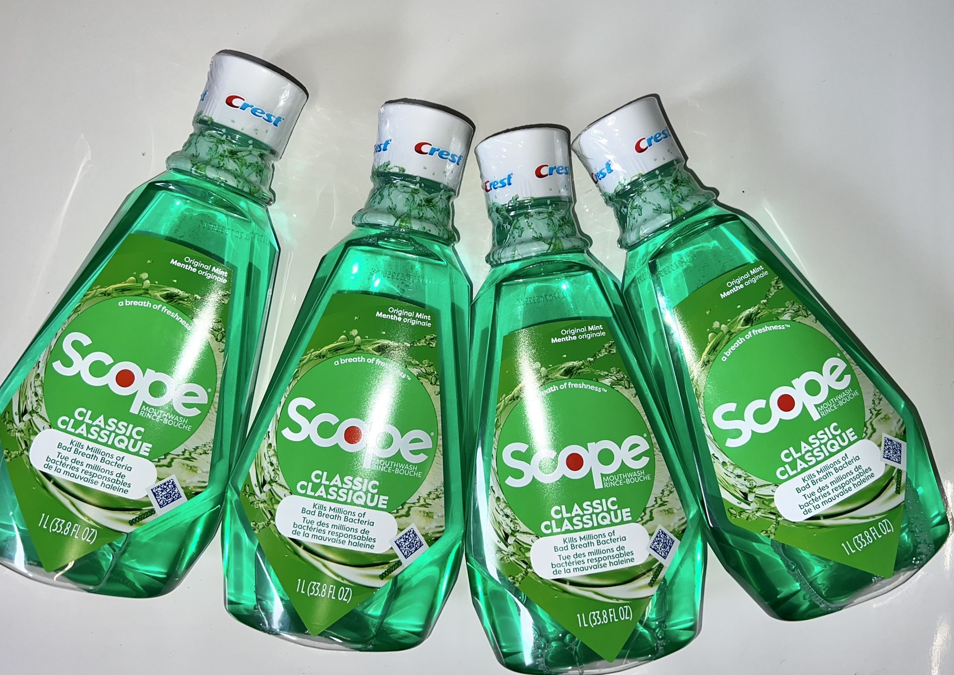 Scope Mouthwash Label