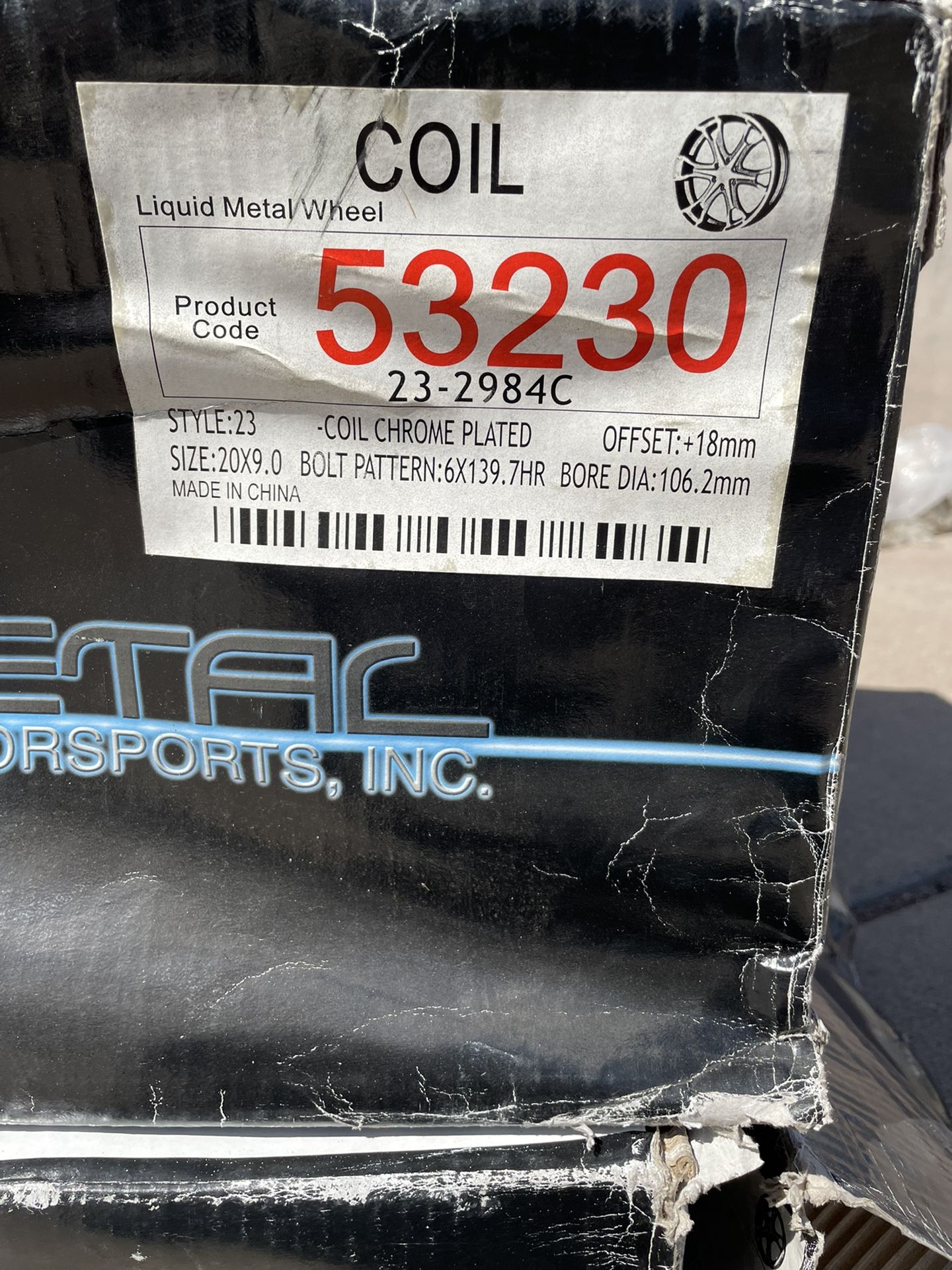 Liquid Metal Coil Wheels