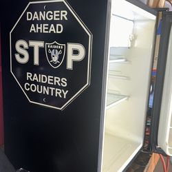 Raiders Mini Refrigerator Works Great for Sale in Monrovia CA OfferUp