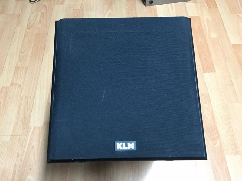 KLH Subwoofer Model S6100 Power Sub 100 Watts Heavy Punchy Beast home ...