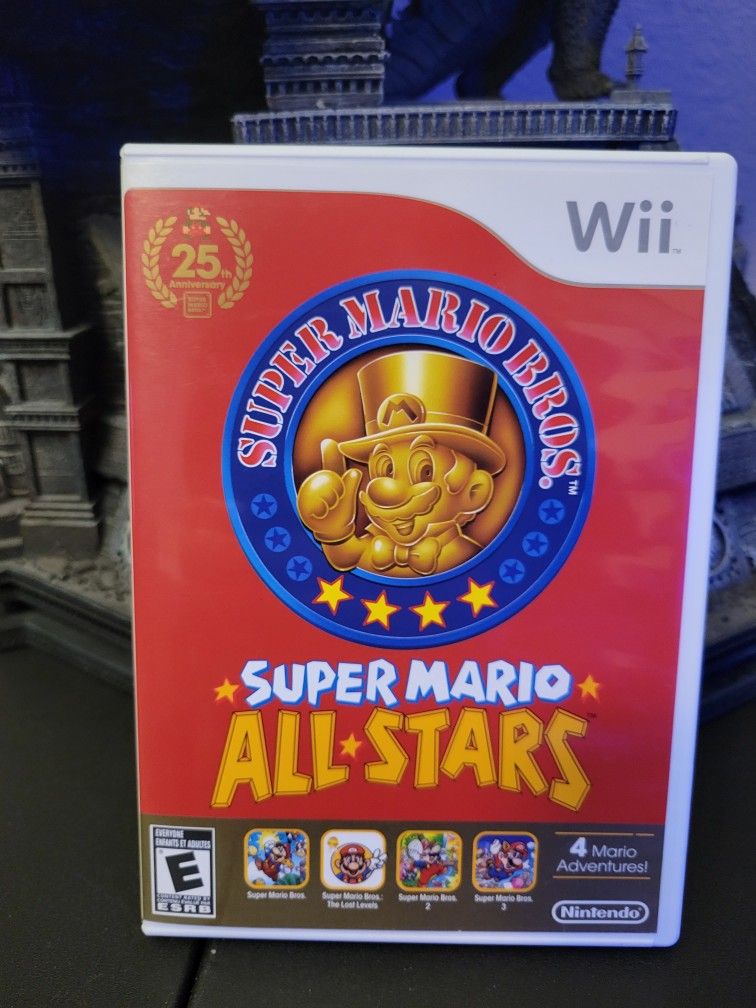 Super Mario All Stars Wii Cover