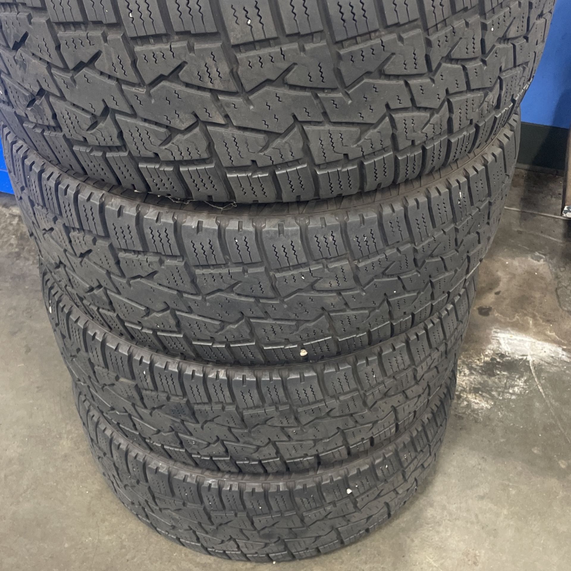 All Terrain Back Country Tires Set Of 4 265/70/16 for Sale in ...