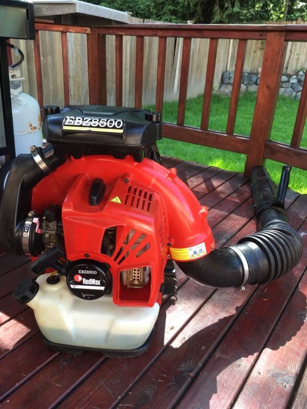 RedMax EBZ8500 professional backpack leaf blower for Sale in Everett ...