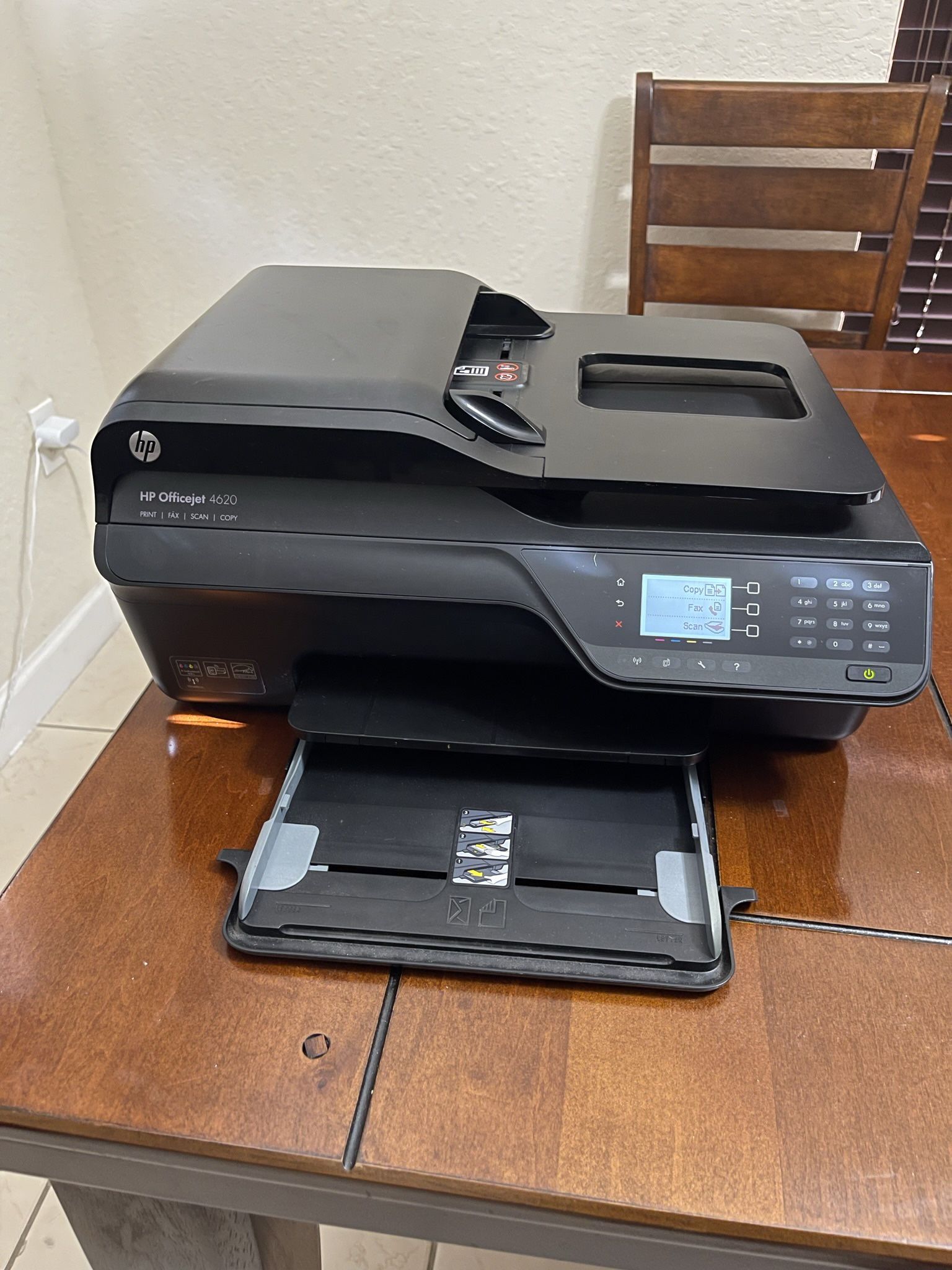 Hewlett Packard Officejet 4620 Wireless Color Photo Printer with ...