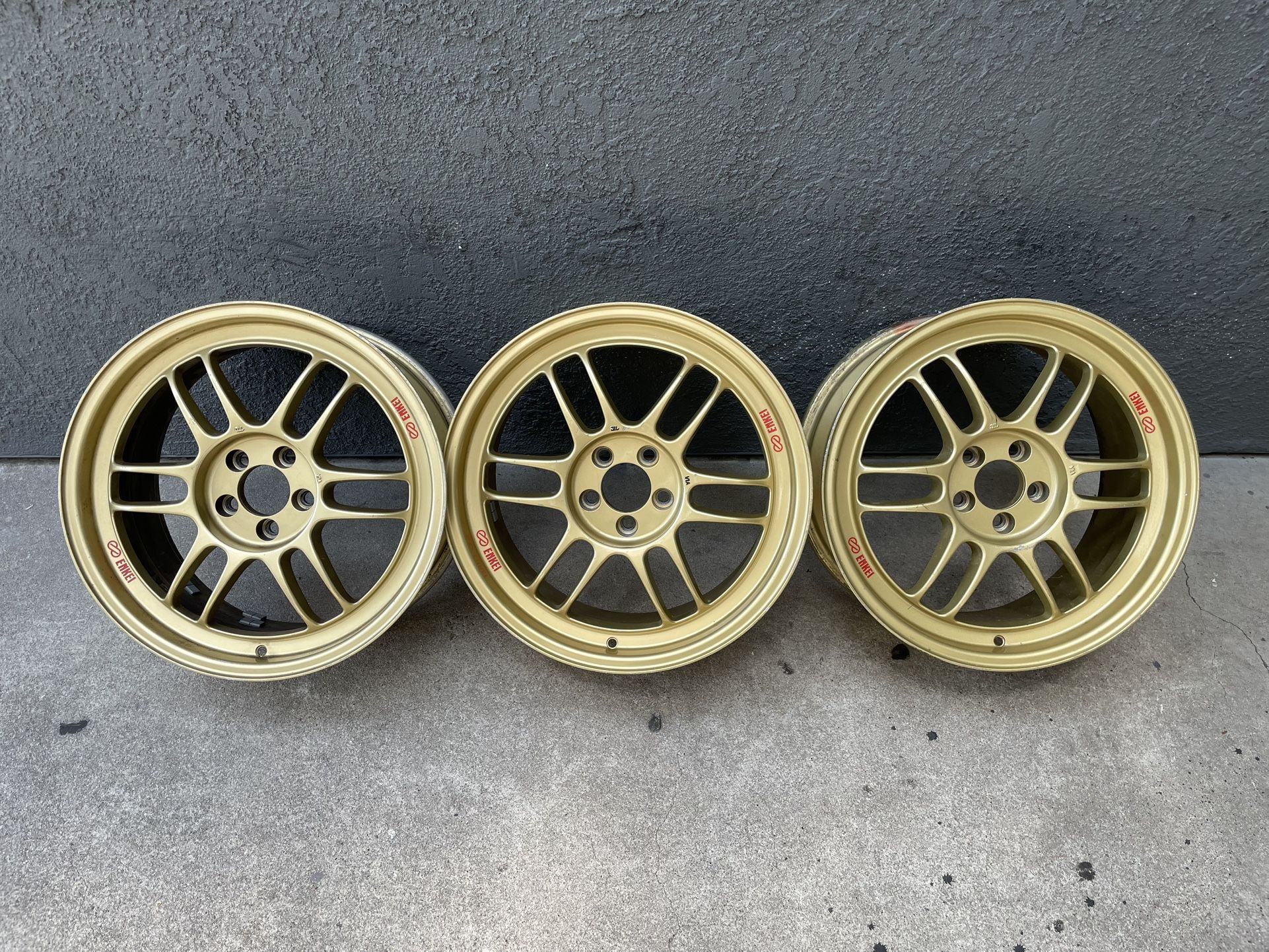 (3 Only) 17 Inch Enkei RPF1 Rims Wheels Made In Japan for Sale in ...