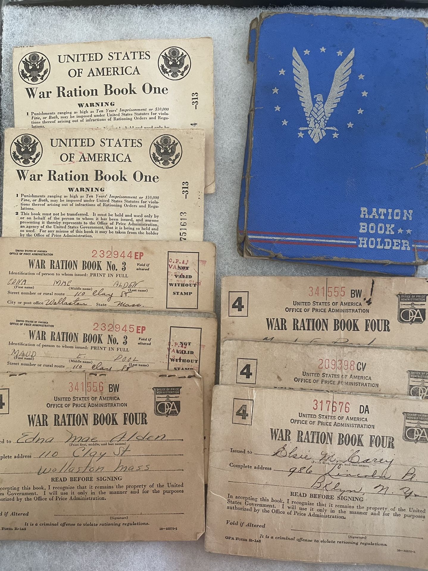 War Ration Books 1,3, &4 Of U. S. A. for Sale in Delray Beach, FL - OfferUp