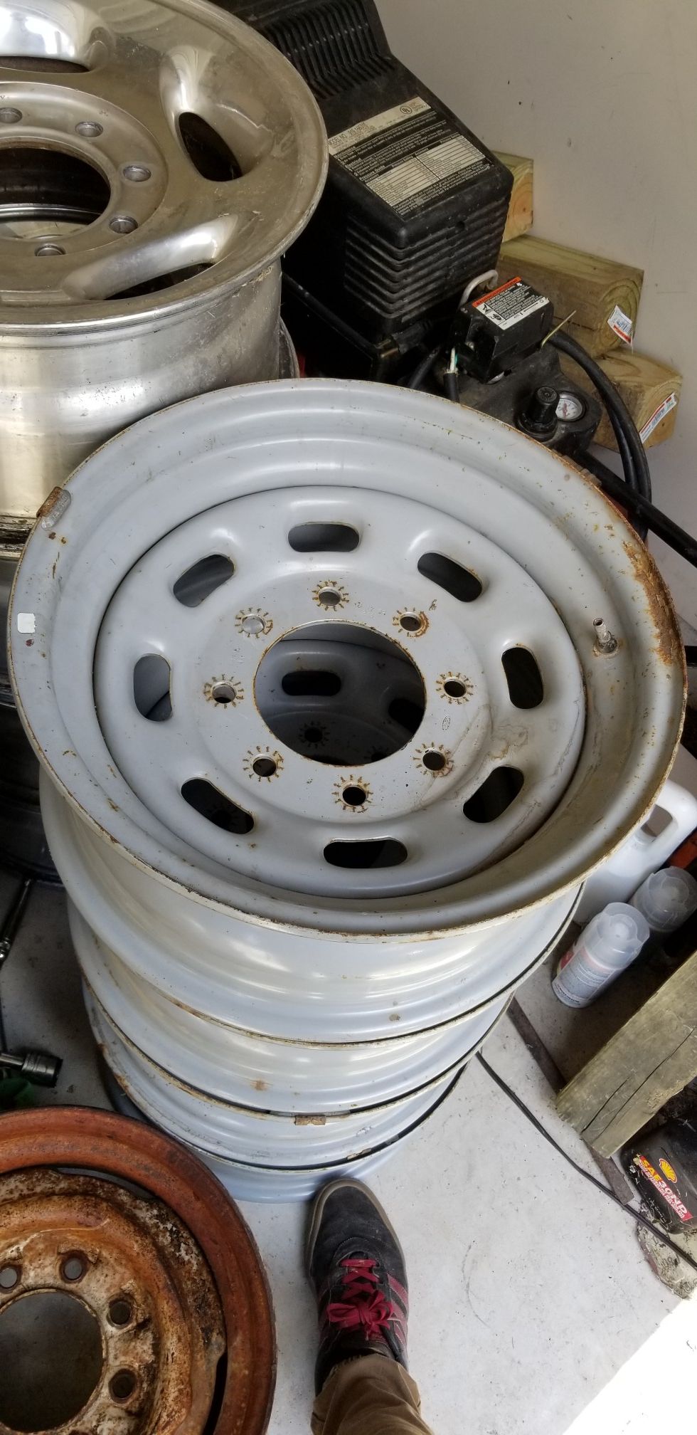 8 lug trailer wheels 16x7 for Sale in Spring, TX - OfferUp