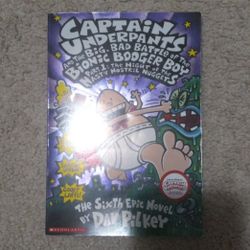 Captain Underpants And The Big Bad Battle Of The Bionic Booger Boy
