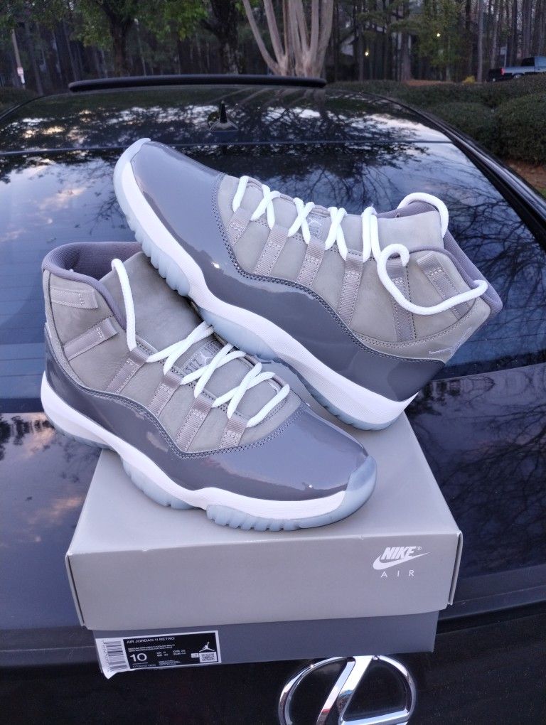 Jordan 11 Cool Grey Box