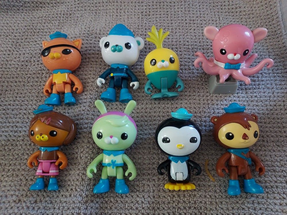 Octonauts Octo Crew Character Figurines Toys for Sale in Orange, CA ...