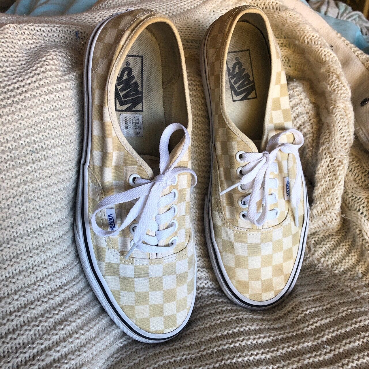 Tan Checkered Vans for Sale in Gilbert, AZ - OfferUp