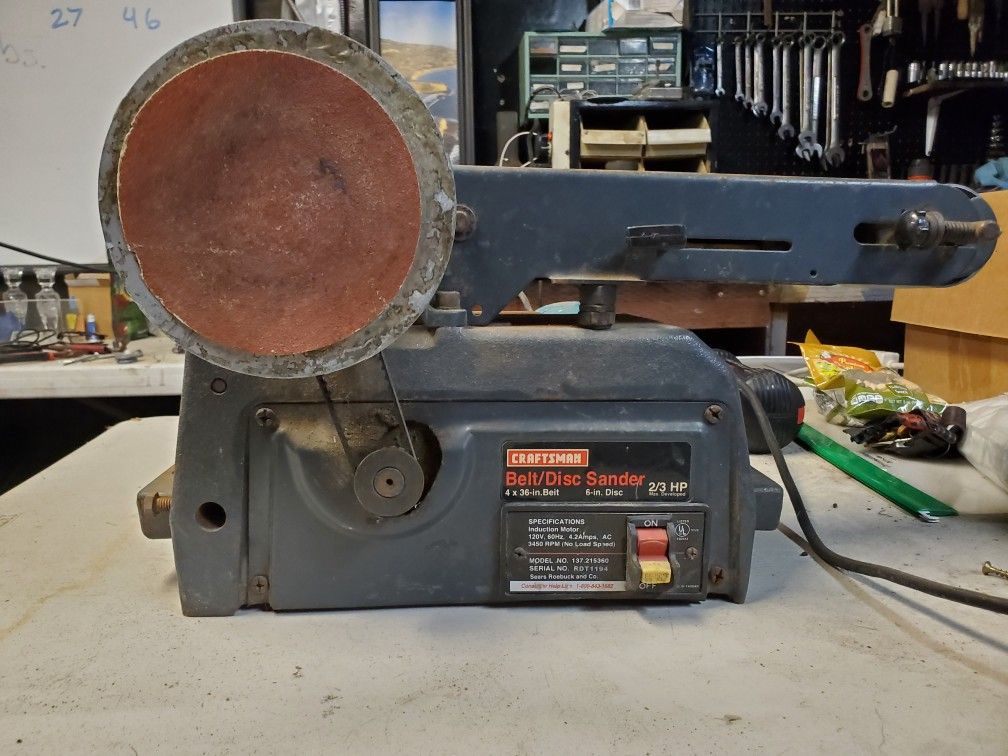 Craftsman Belt/disk Sander for Sale in San Pedro, CA - OfferUp