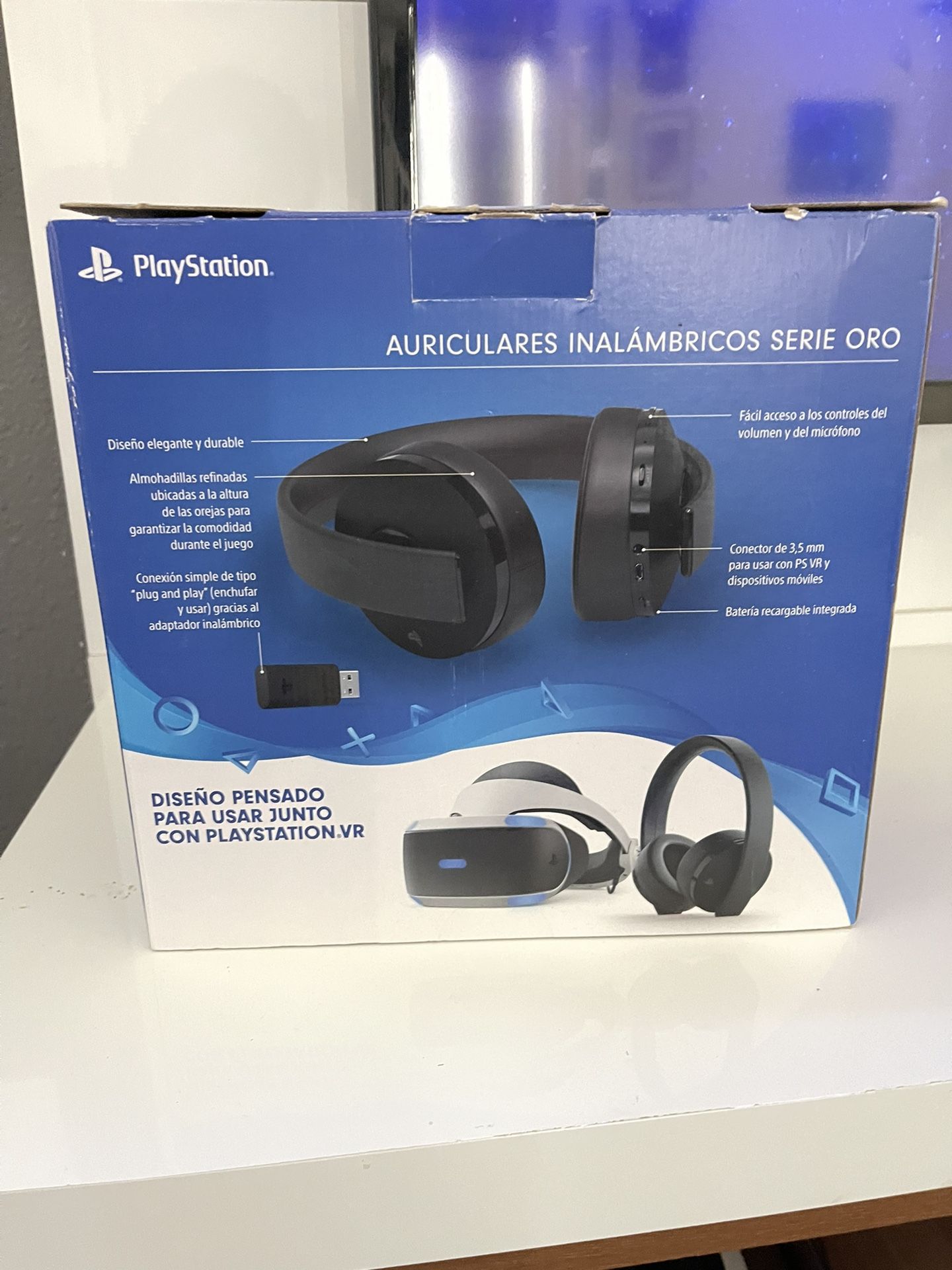 Brand New Playstation Gold PS4 Wireless Headset In Box Gaming for Sale ...