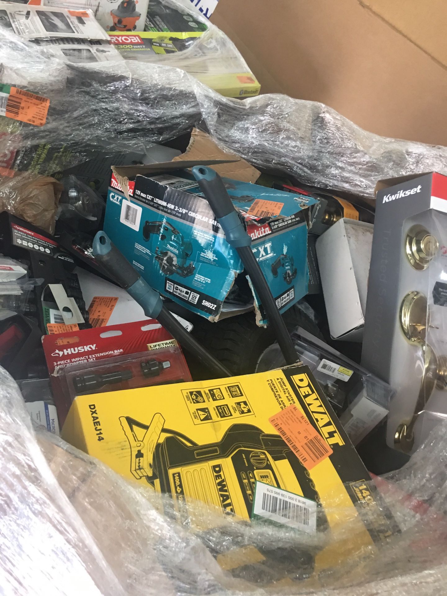 HOME DEPOT “TOOL - PALLETS” FOR SALE ! PRICES VARY ! SERIOUS BUYERS ...