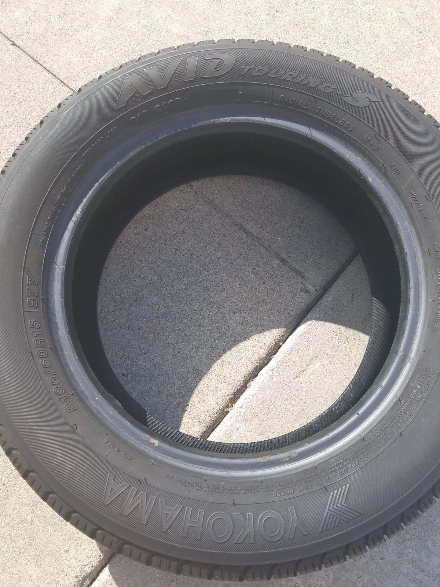 Two Yokohama Tires P195/60R15 for Sale in Carlsbad, CA - OfferUp