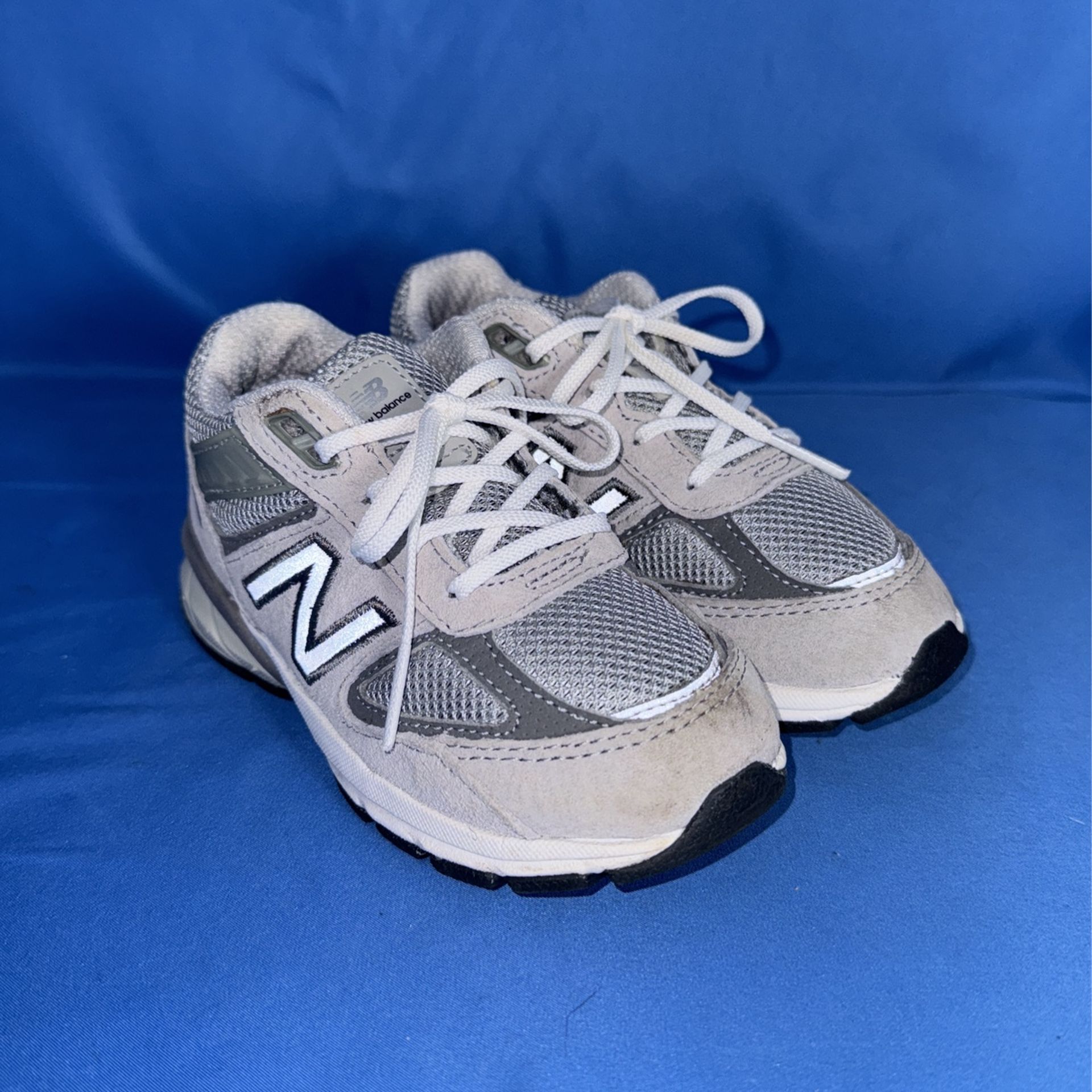 Size 9c New Balance 990 Toddler Shoe Unisex Kids Gray Preowned IC990GL5 ...