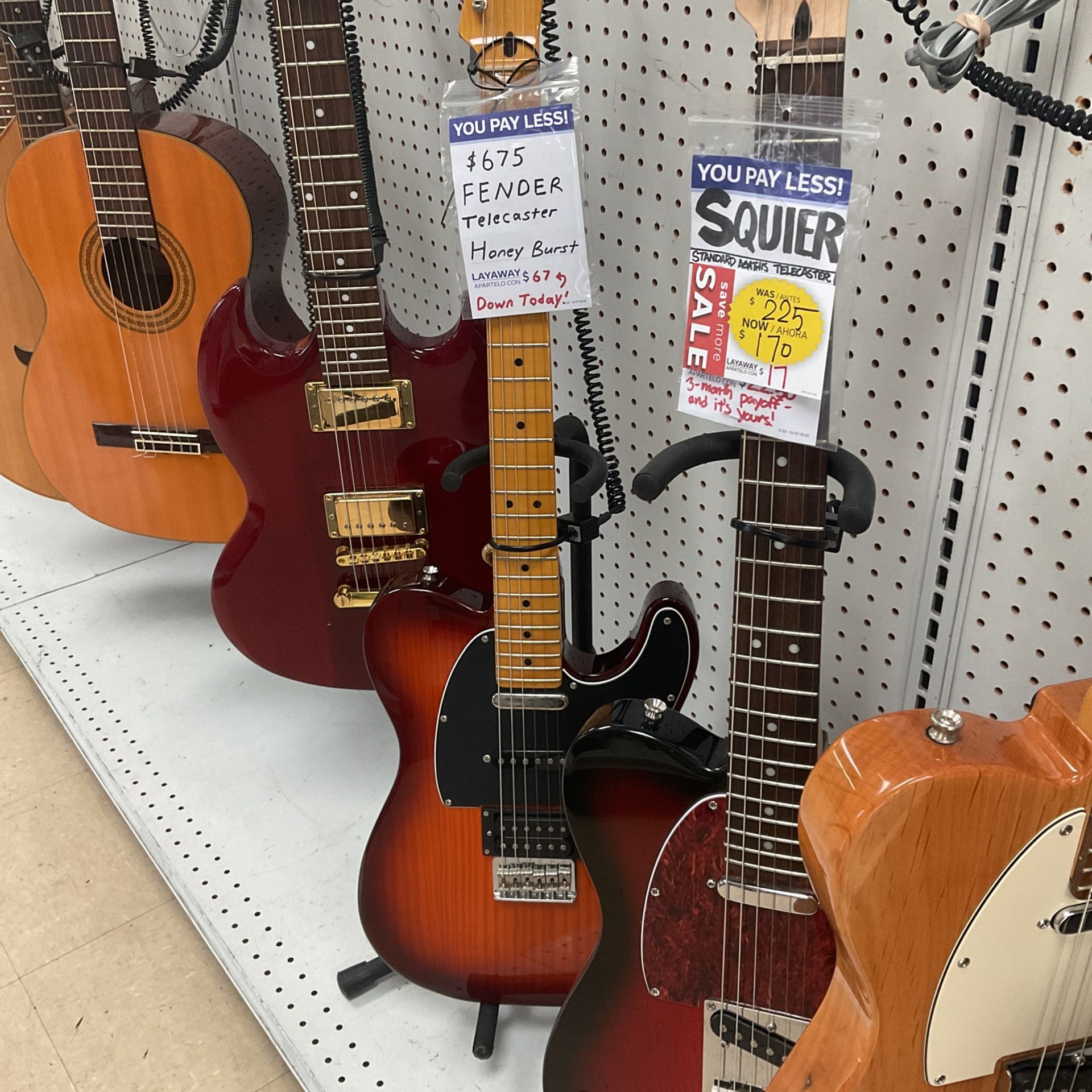 Fender Telecaster (Honeyburst Orange) for Sale in Kenmore, WA - OfferUp